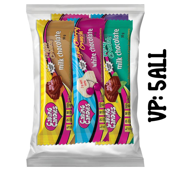 Diabetic Keto Variety Pack | 5 Assorted Milk & White Chocolates | ADHD ...